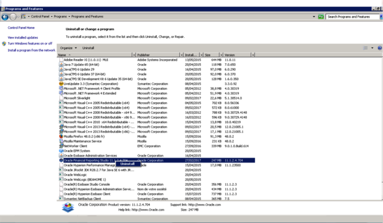 Hyperion Financial Reporting studio installation process | You'll Never Walk Alone with Hyperion